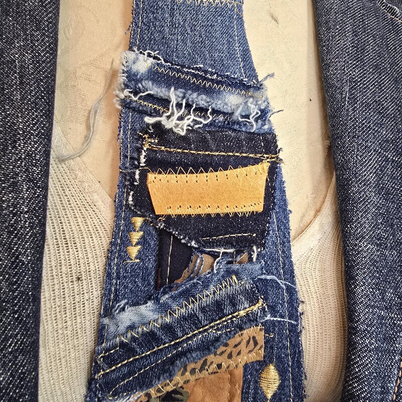 Denim Neck Tie - Etsy