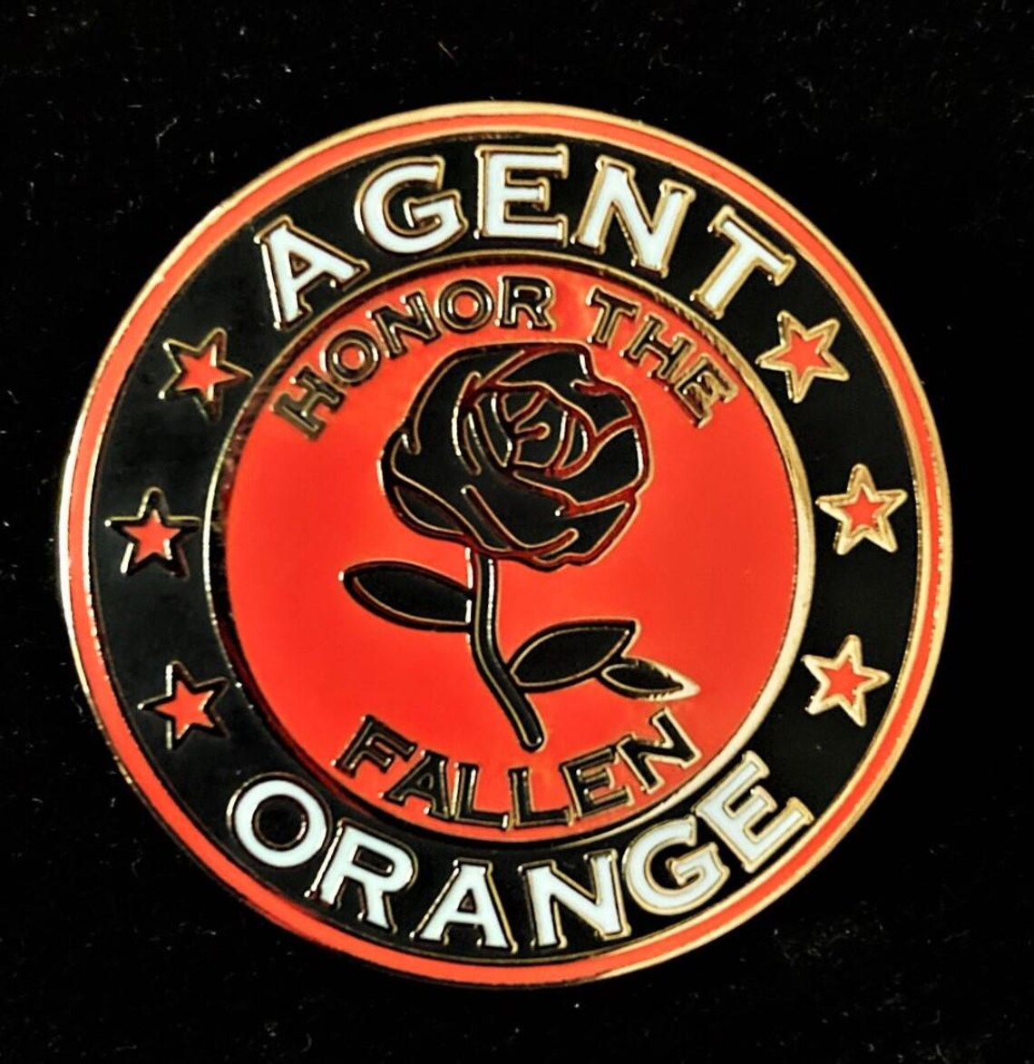 Agent Orange "honor the Fallen" Patch and Pin Combo - Etsy