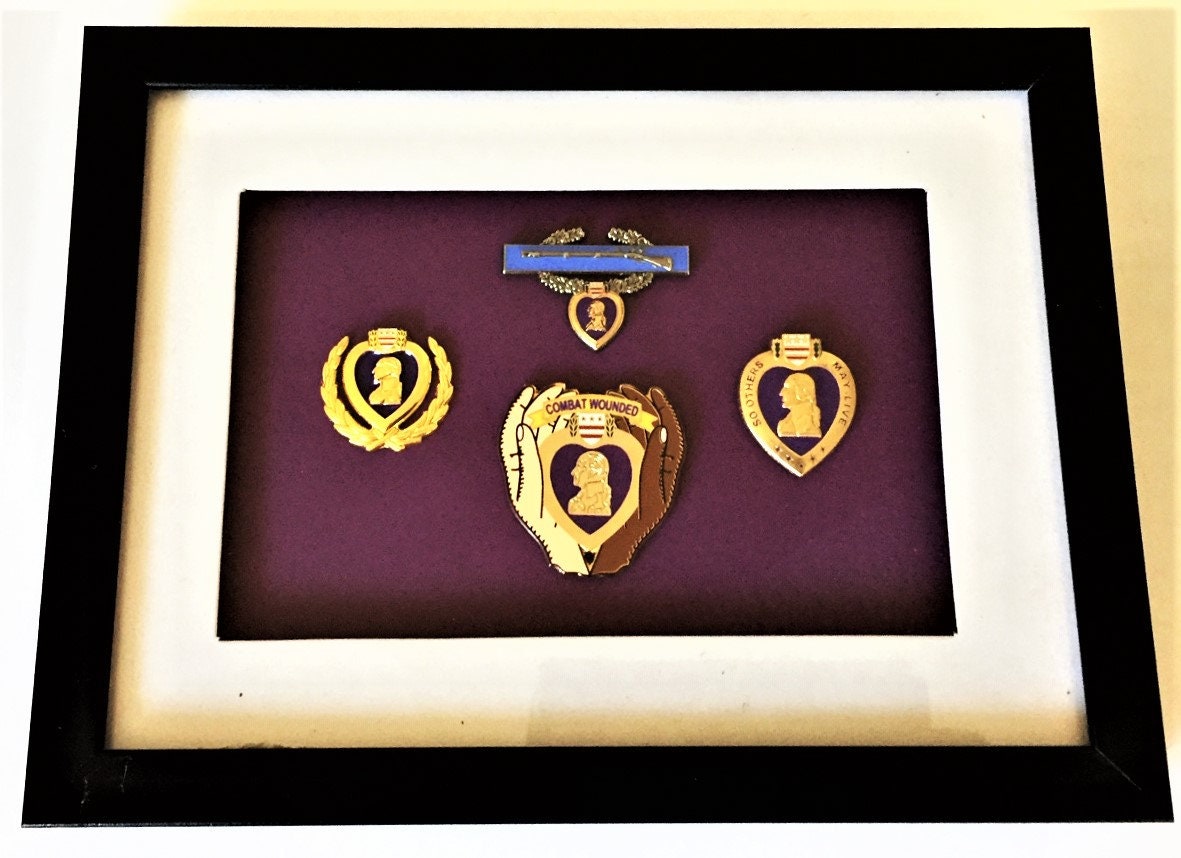 Purple Heart US Army Combat Infantryman's Pin Collection - Etsy