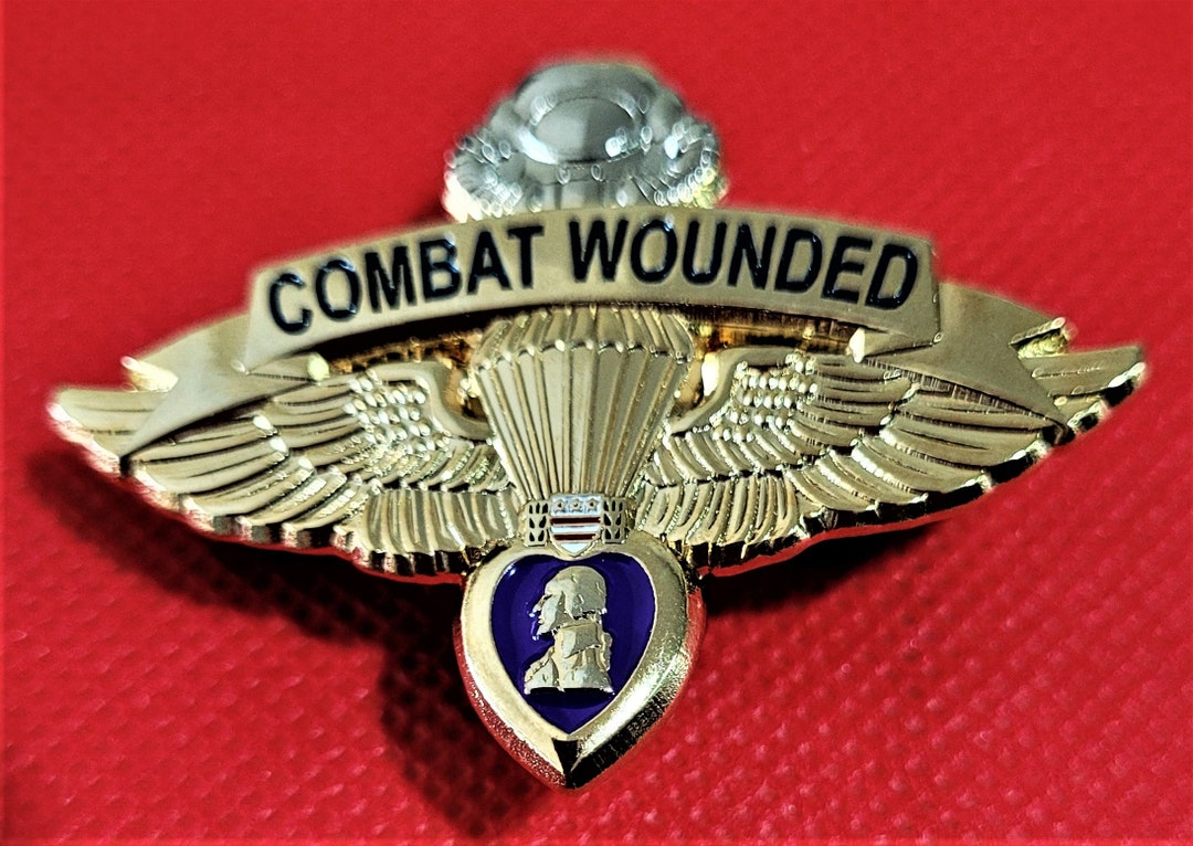 Combat Wounded Force Recon Pin - Etsy