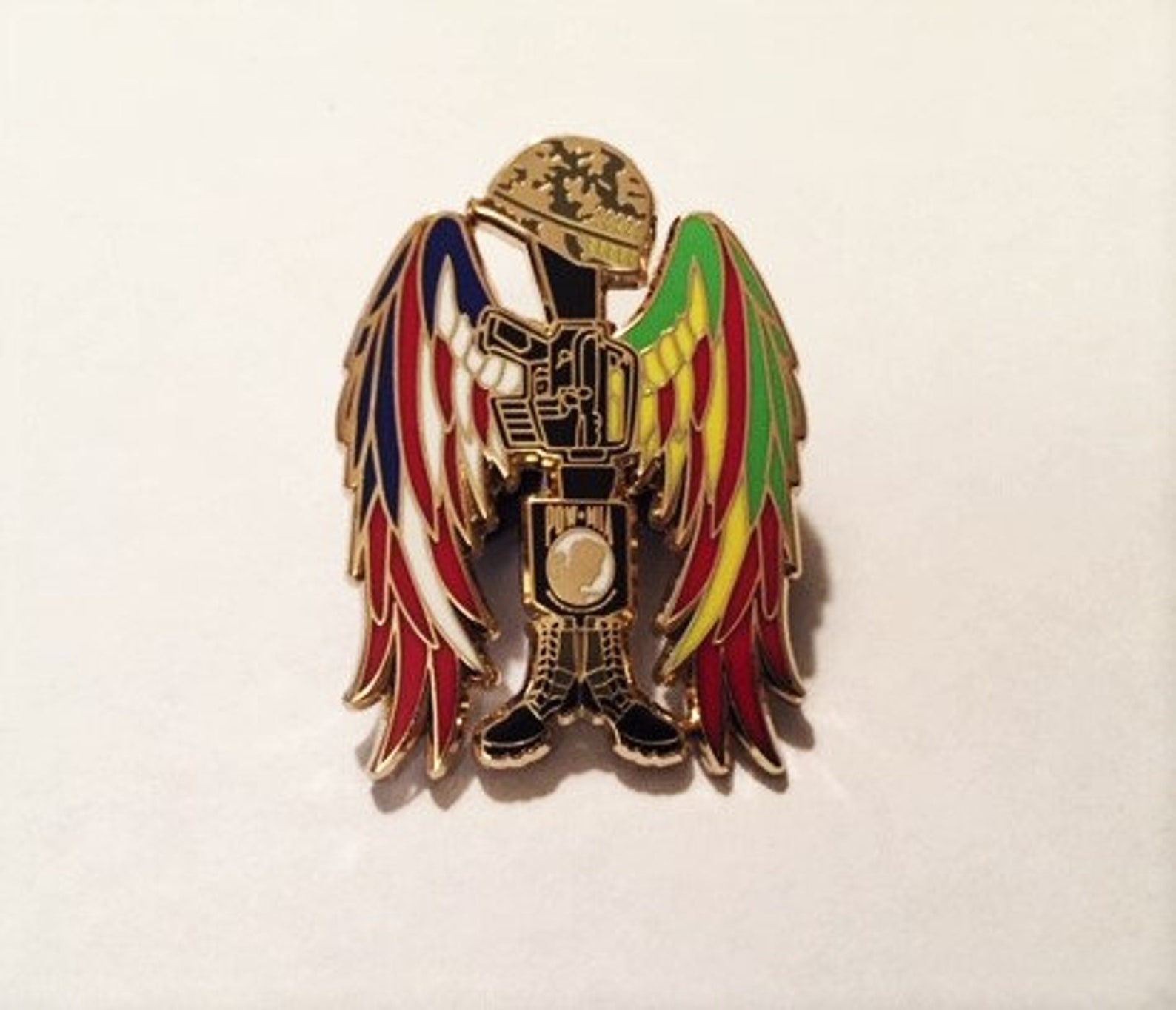 Vietnam Veteran Memorial Wing Pin - Etsy