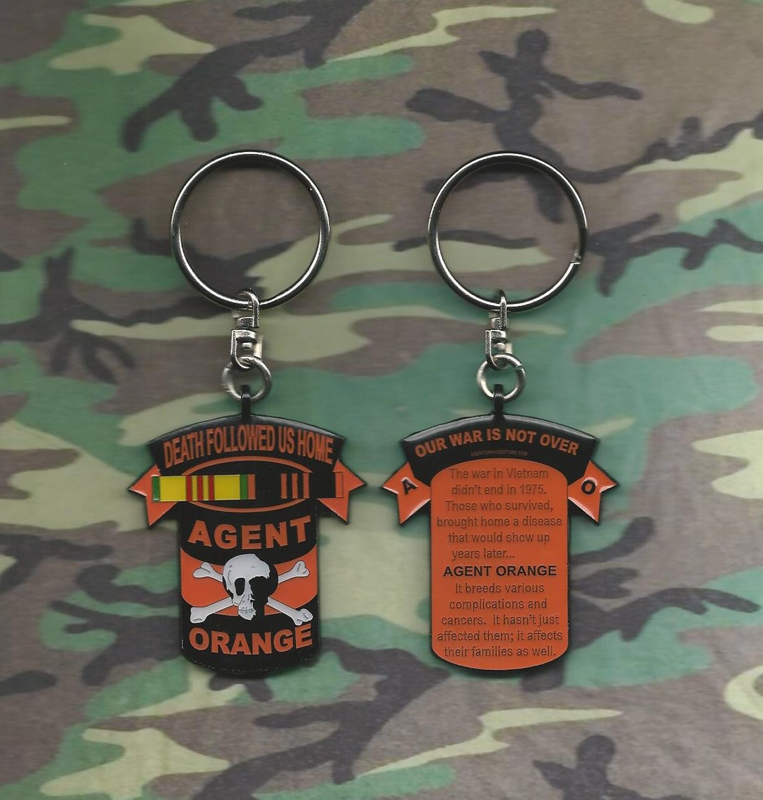 Agent Orange Death Followed Us Home Key Ring - Etsy