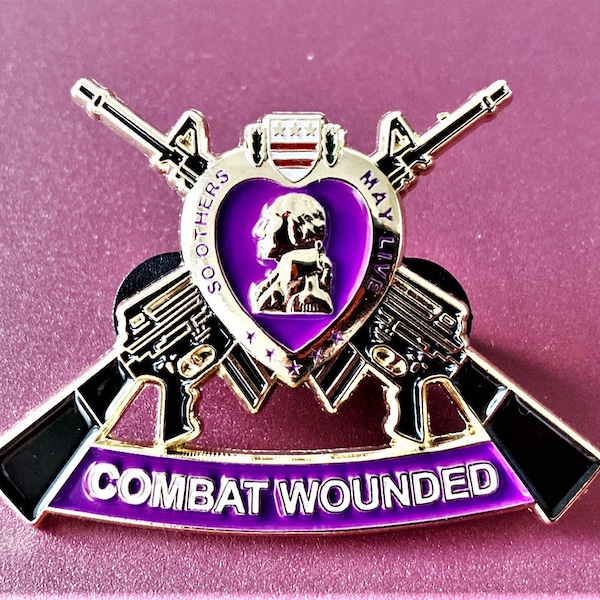 Crossed Rifles Pin - Etsy