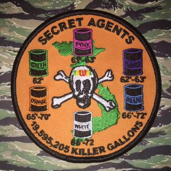 Agent Orange Patch - Etsy