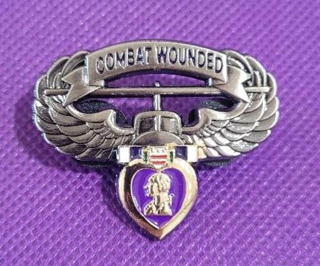 Air Assault Combat Wounded Pin - Etsy