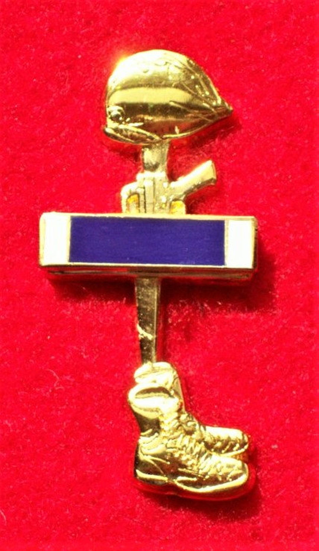 Purple Heart Ribbon Battlefield Cross Pin - Etsy