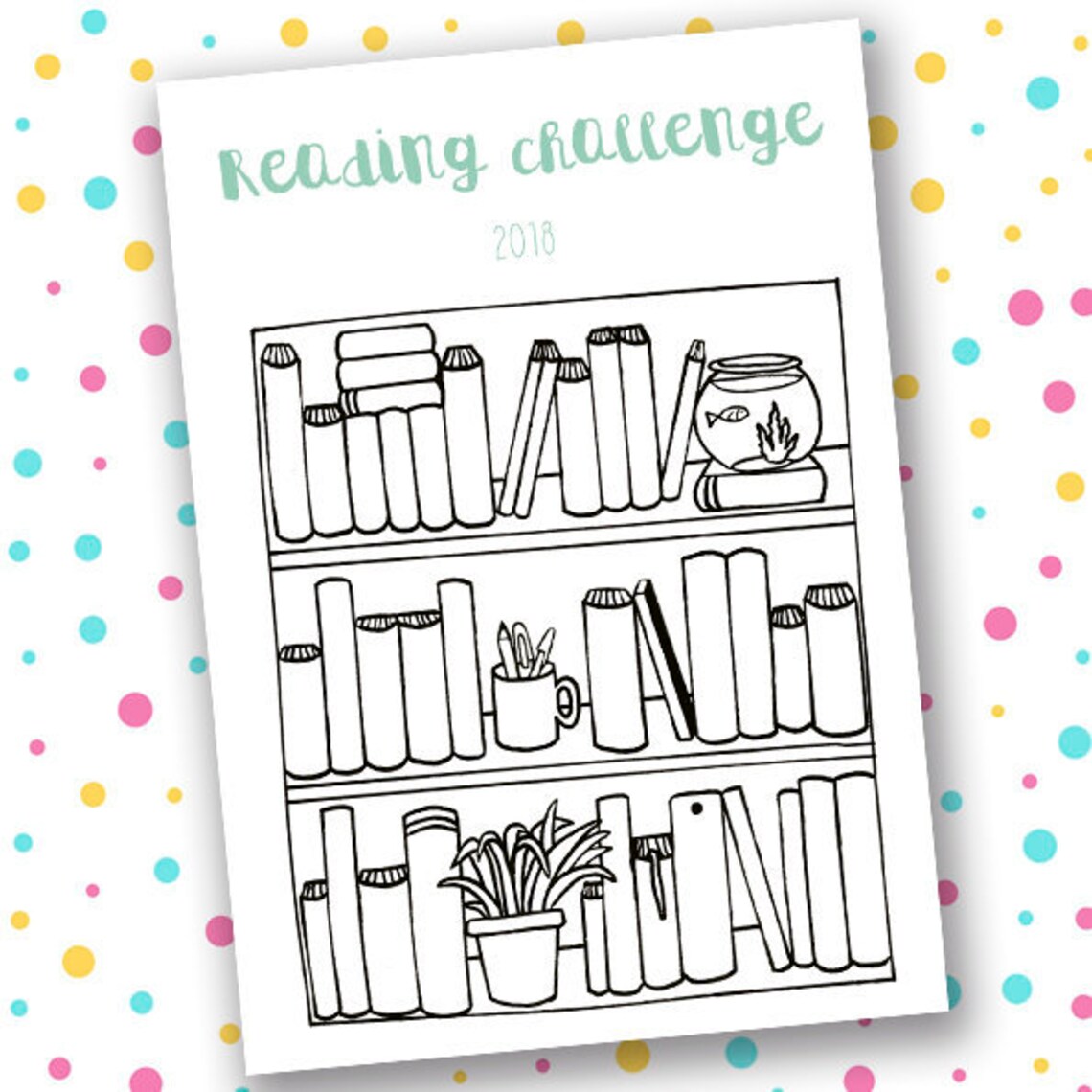 Reading Challenge/ Reading Log / Printable / Log/ Books/ - Etsy