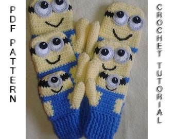 Minion Scarf PATTERN /funny Crochet Scarf Inspired by Minions - Etsy