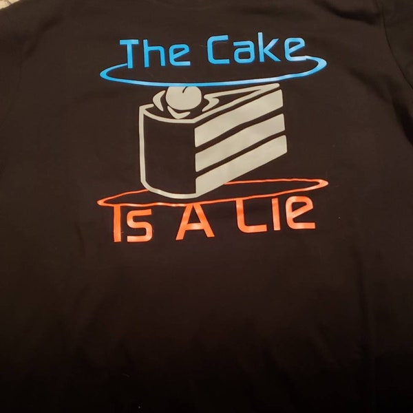 The Cake is a Lie - Etsy