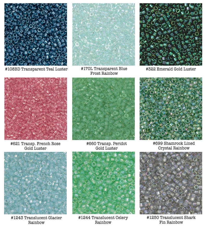 TOHO Aiko Seed Beads RESTOCK 5/26 - Japanese Glass Precision Cut ...
