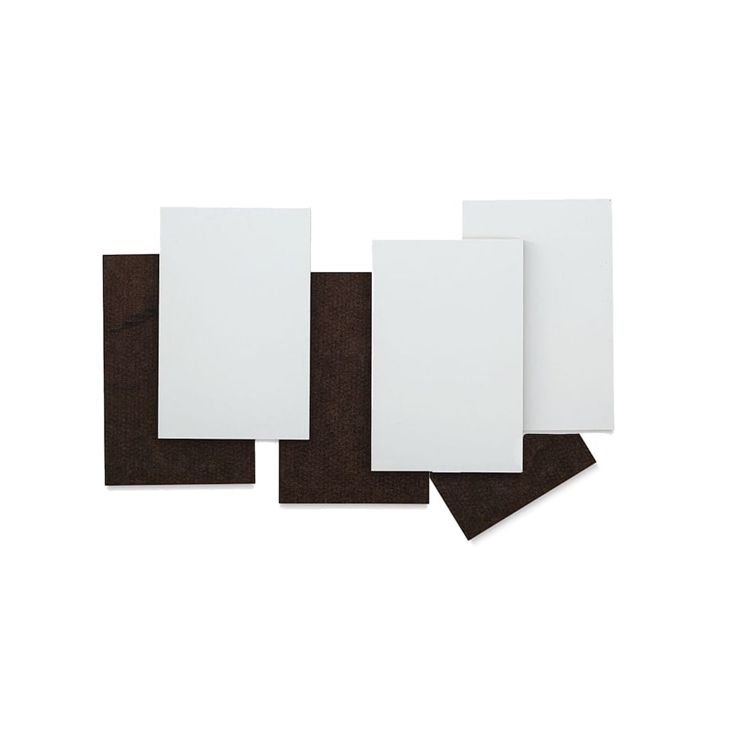 Ampersand Claybord Mini Art Tiles: 1x2 5-pack Canvas Board, Mixed Media ...