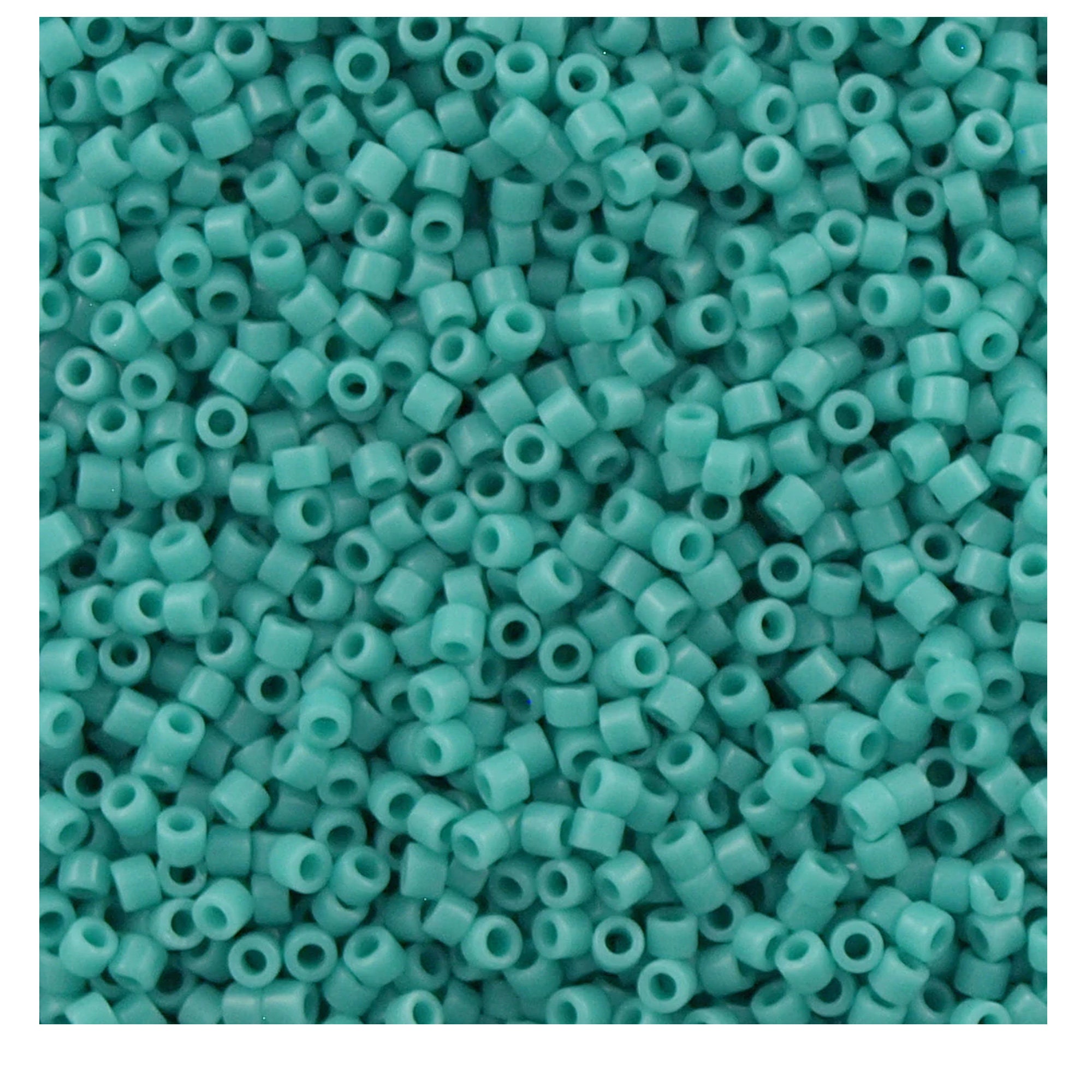 Miyuki Delica 11/0 Japanese Glass Seed Beads, Opaque, Luster/ceylon ...