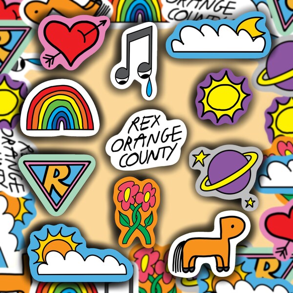Orange County Sticker - Etsy