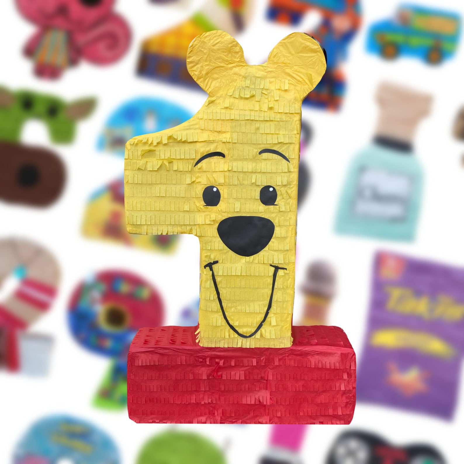 Winnie the Pooh Inspired Custom Pinata New Size: (proportional to ...