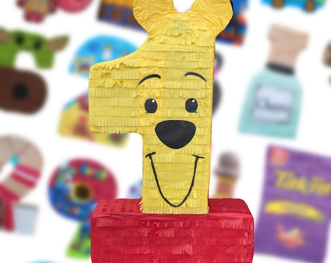 Winnie the Pooh Inspired Custom Pinata 23 in L X 16 in W X 4 in Deep - Etsy