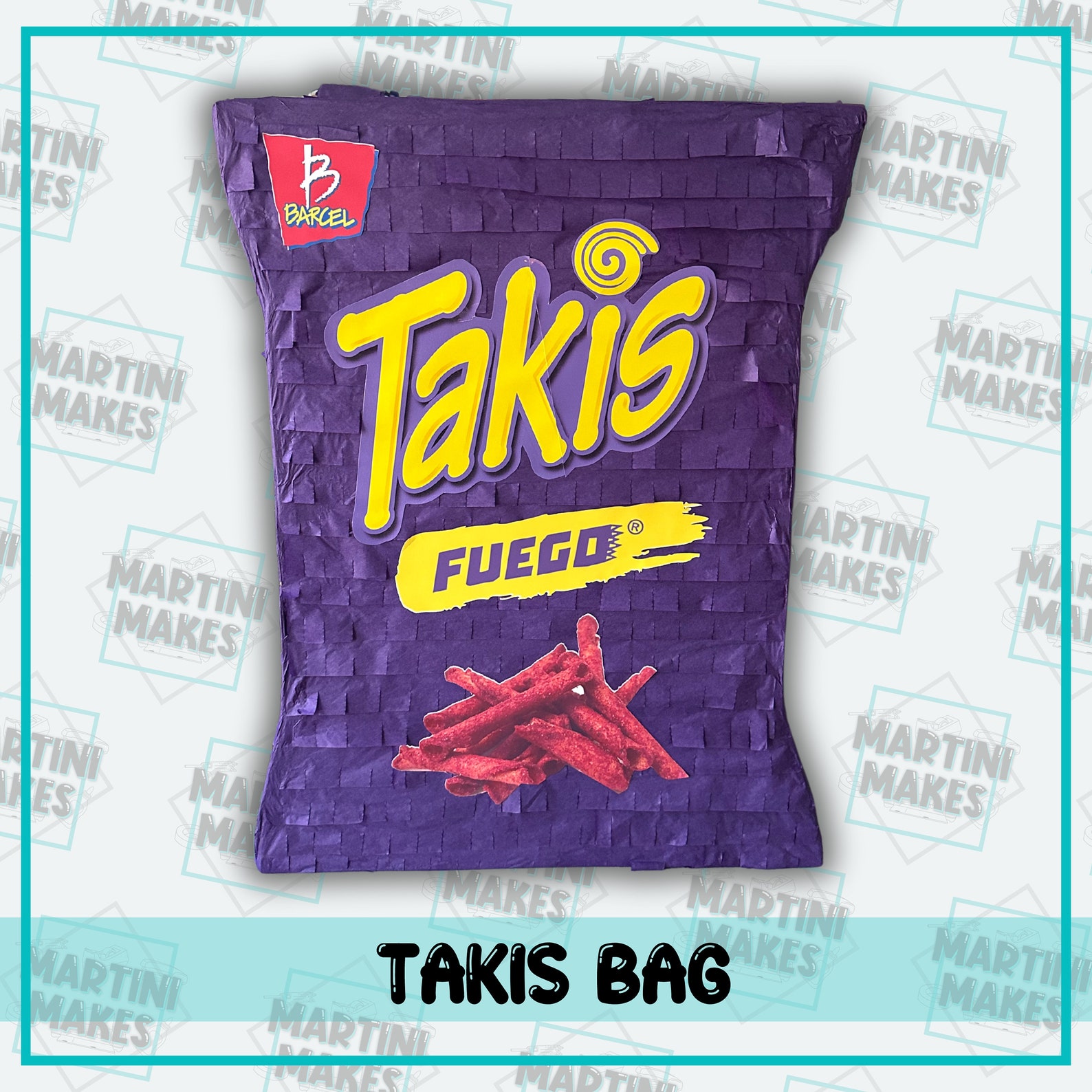 Bag of Chips Takis Inspired Pinata (24 in L X 18 in W X 3.5 in Deep) - Etsy