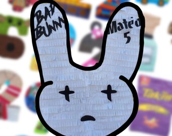 Bad Bunny Pinata - Etsy
