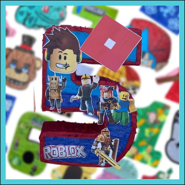 Roblox Number 8 Topper - Etsy