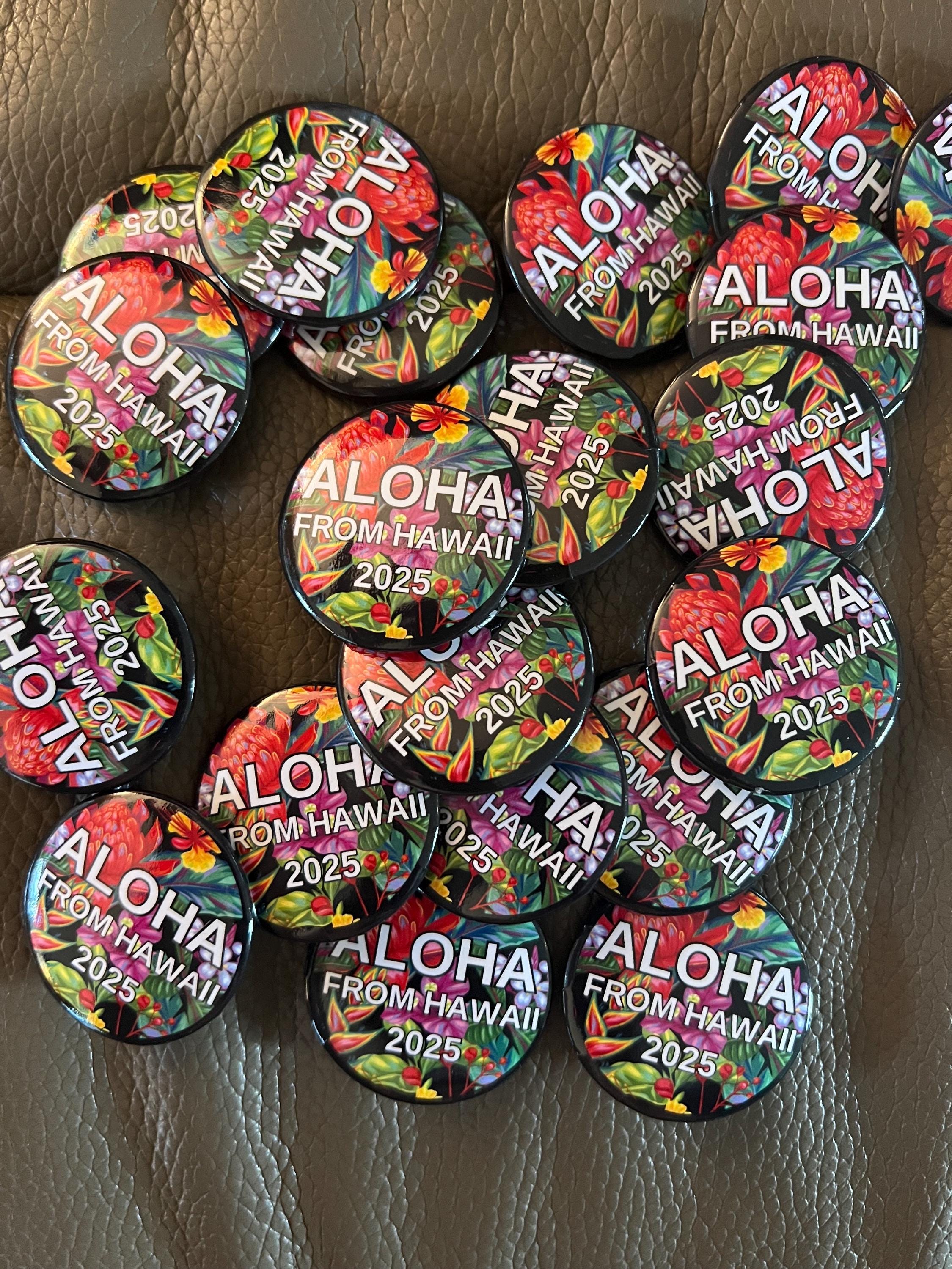 Custom 100 JW Buttons - Aloha From Hawaii | Special International ...