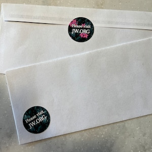 Please Visit JW.ORG Stickers | JW Ministry Stickers | Letter Writing ...
