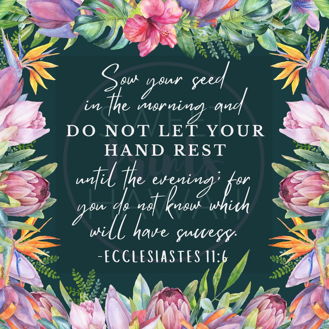 Do Not Let Your Hand Rest Magnets | Ecc. 11:6 | JW Magnets - Etsy