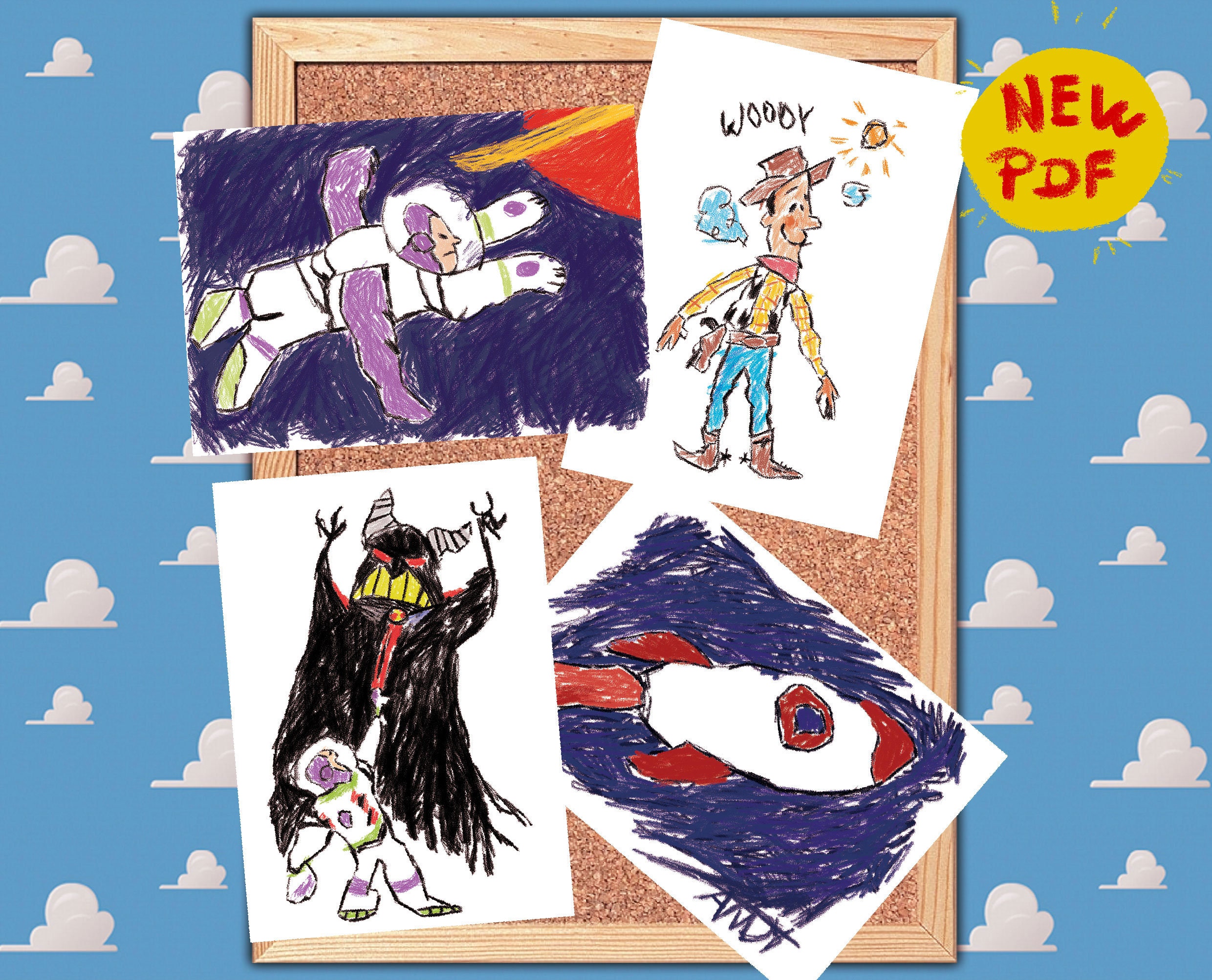 Toy Story Andys Posters Toys Story Andy Signature Premium Poster