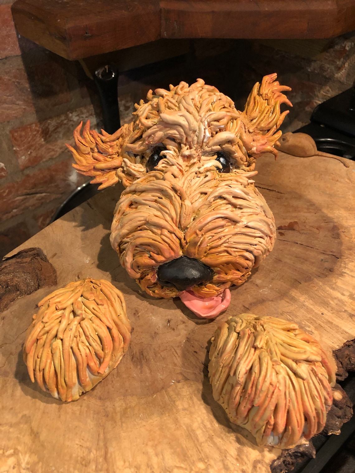 Personalised Pet Sculpture, Cat, Dog, Artisan Handmade Sculpture ...