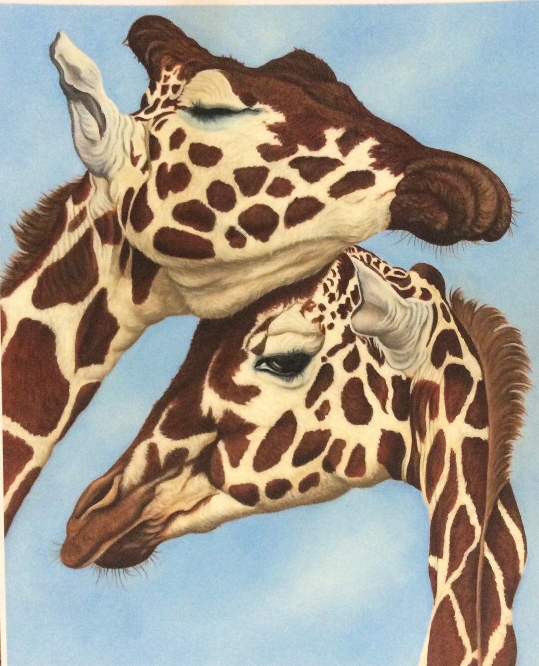 Giraffe Print, Painting, Art, Gift, Picture - Etsy