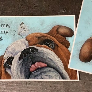 British Bulldog Print, Painting, Gift, Art, Picture, Poster, Fun - Etsy UK