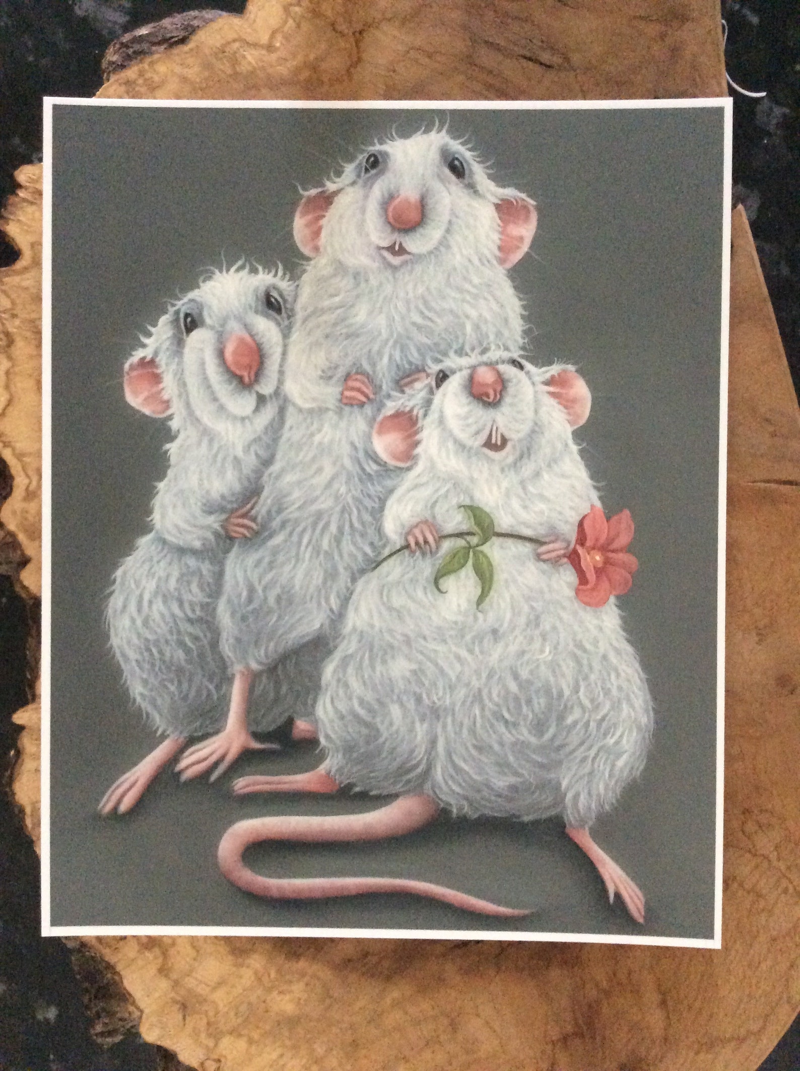 Rat Painting Prints, Rats Gift, Art, Picture - Etsy