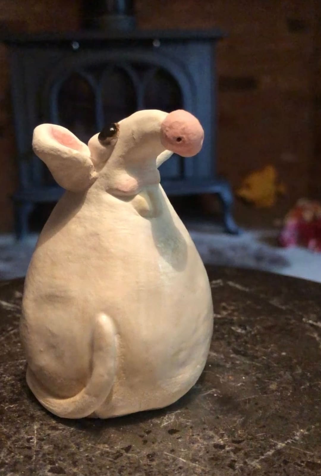 Sculpture Ceramic Mouse, Rat,handmade Mice, Artisan, Pottery, Gift, Art ...