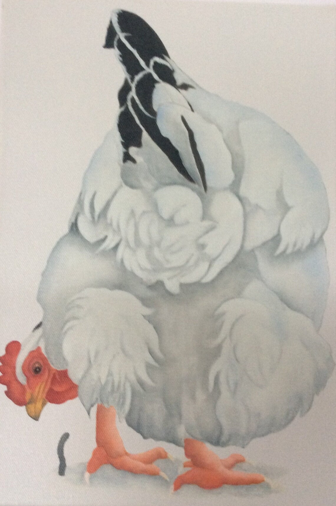 Chicken Print on Canvas, Painting, Picture, Gift, Art - Etsy