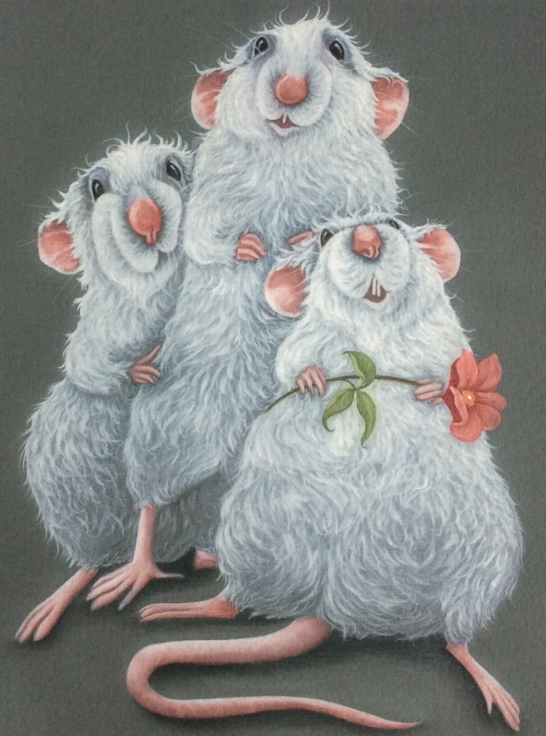 Rat Painting Prints, Rats Gift, Art, Picture - Etsy