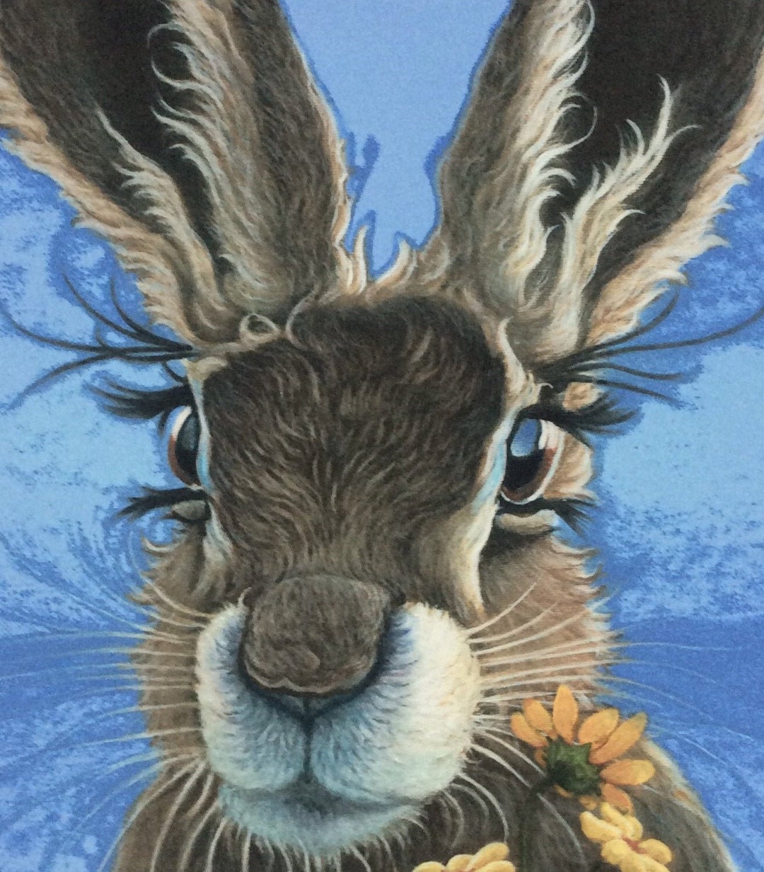 Hare Print, Painting, Art, Hare Picture, Hare Gift - Etsy