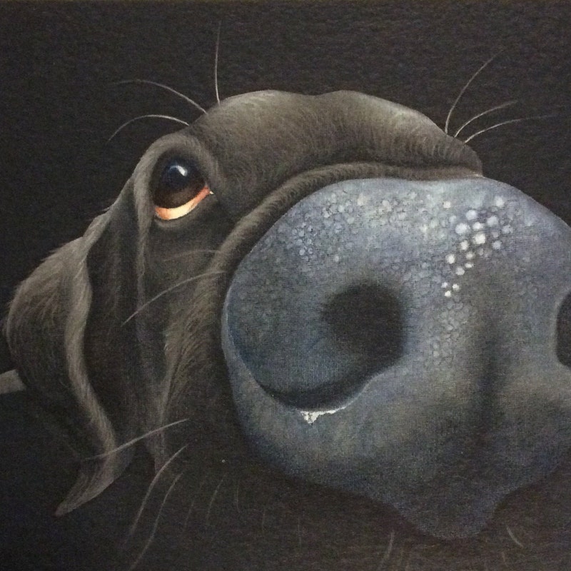 Labrador Painting - Etsy