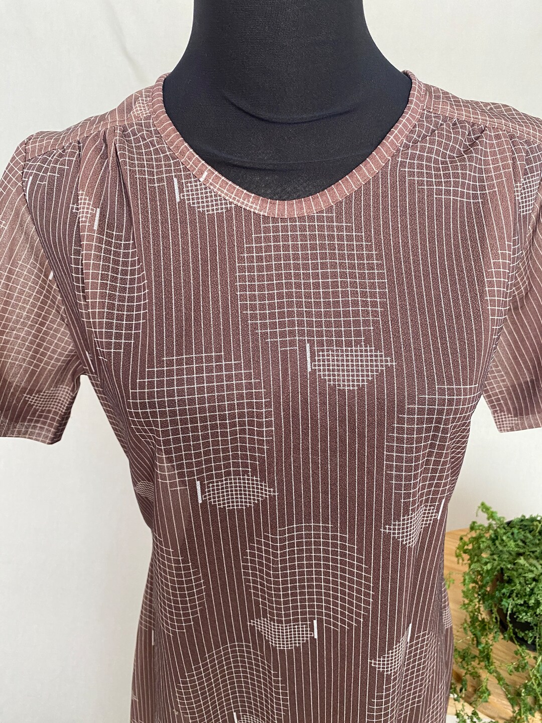 1970s 1960s 'susan' Classic Shift Dress Brown Size 12 Retro Vintage - Etsy