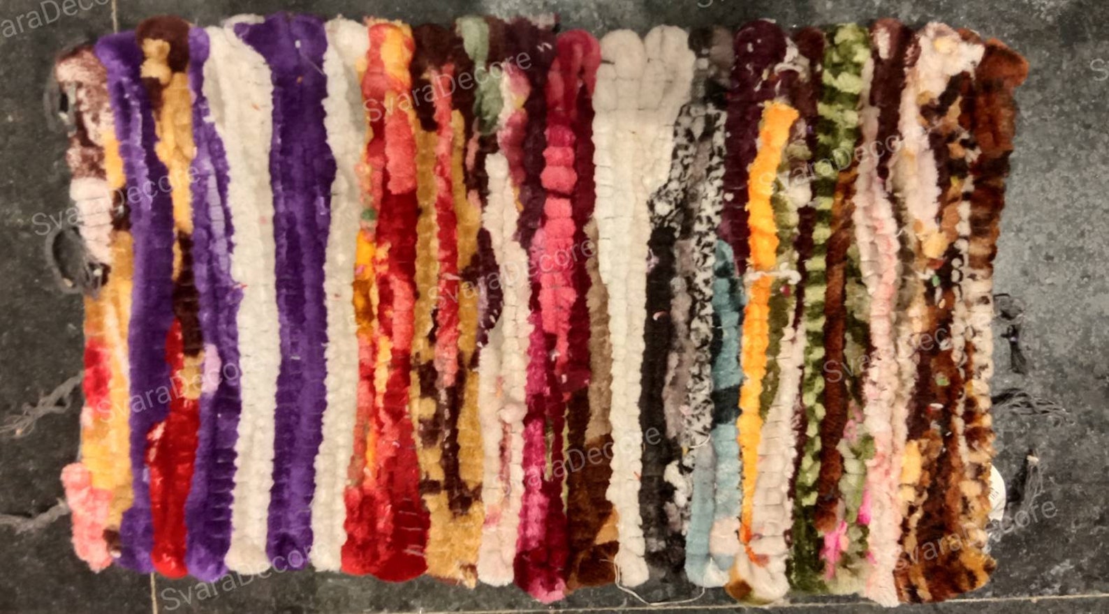 Vintage Antique Colorful Handmade Floor Mats Puppy Bed - Etsy