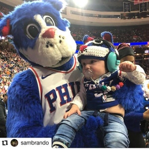 Franklin the 76ers Mascot - Etsy