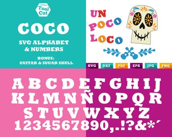 Coco movie font | Etsy