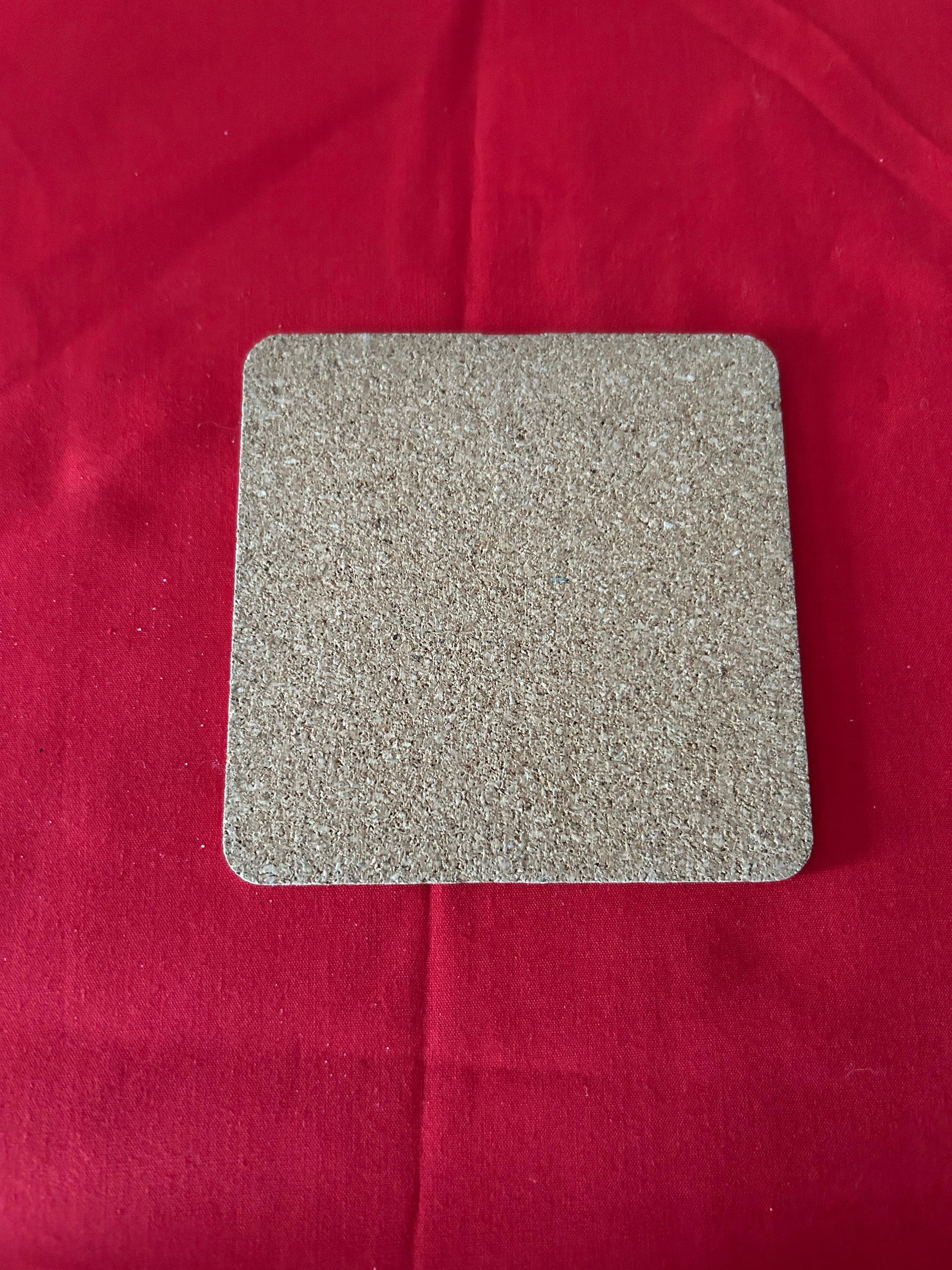 Set of Two Coasters Cow Design - Etsy