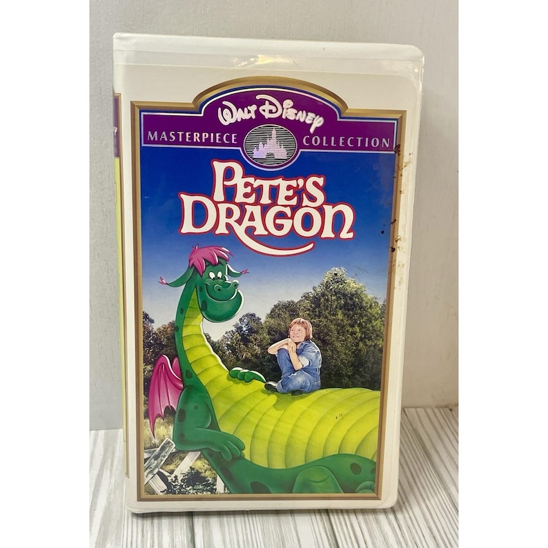 Pete's Dragon VHS, Walt Disney's Masterpiece Collection Clamshell - Etsy
