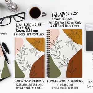 Abstract Floral Line Art Notebook, Minimalist Line Art Drawing ...