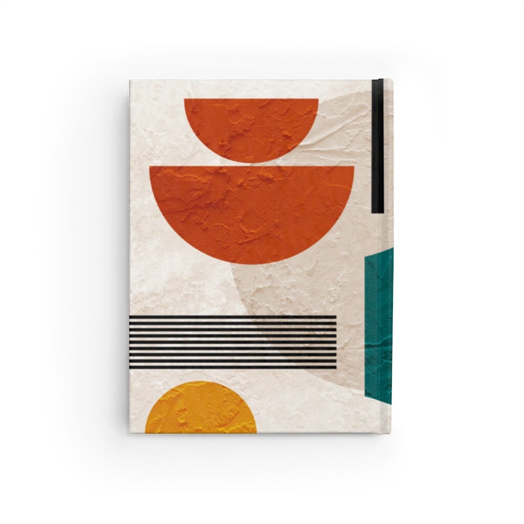ABSTRACT GEOMETRIC SHAPES Journal Journal Notebook Geometric - Etsy.de