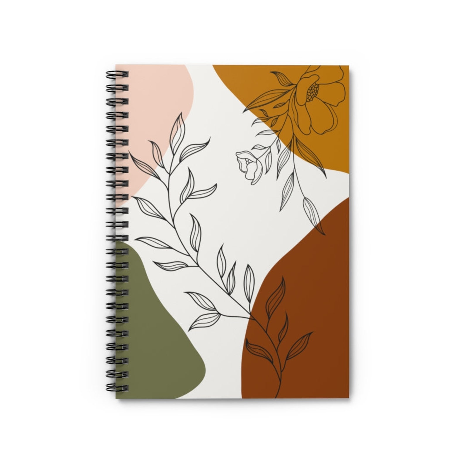 Abstract Floral Line Art Notebook Minimalist Line Art - Etsy
