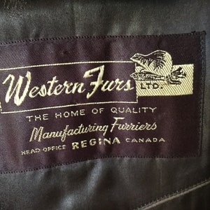 Glamorous Vintage Glossy Dark Brown Women's Large Beaver Fur Coat ...