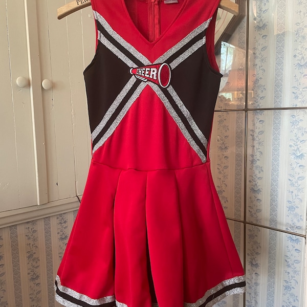 Red Cheerleader Costume - Etsy