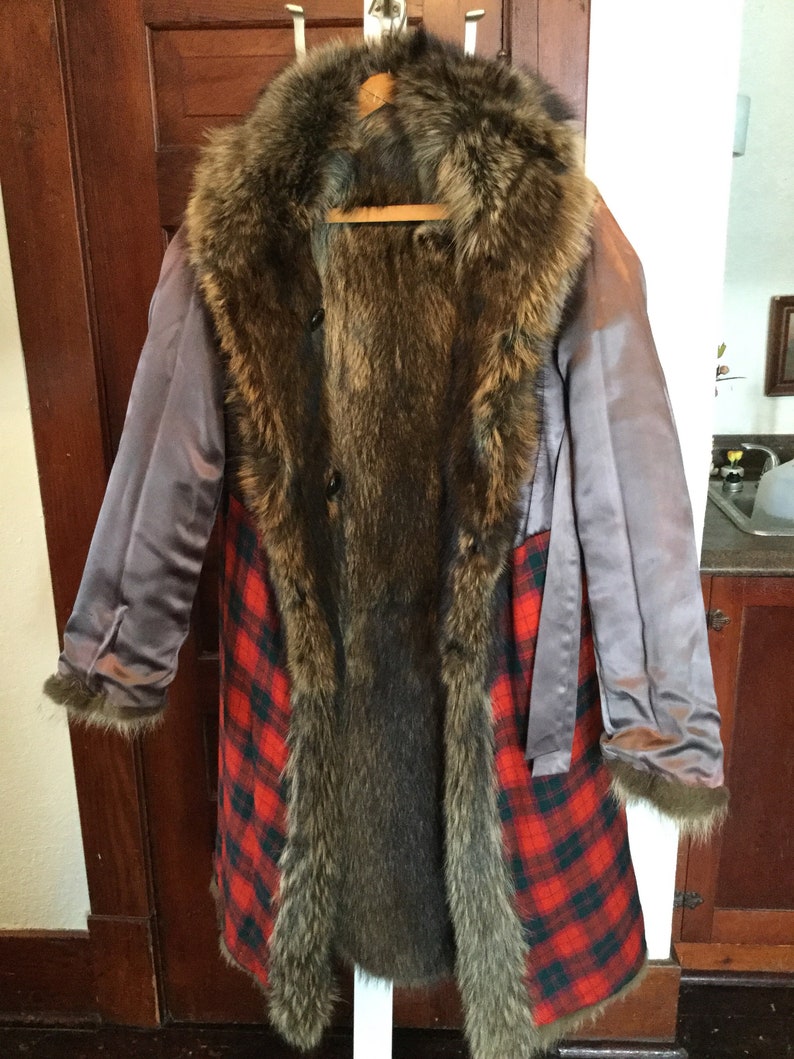 Gorgeous Vintage Dark Brown Three Quarter Length Raccoon Fur - Etsy
