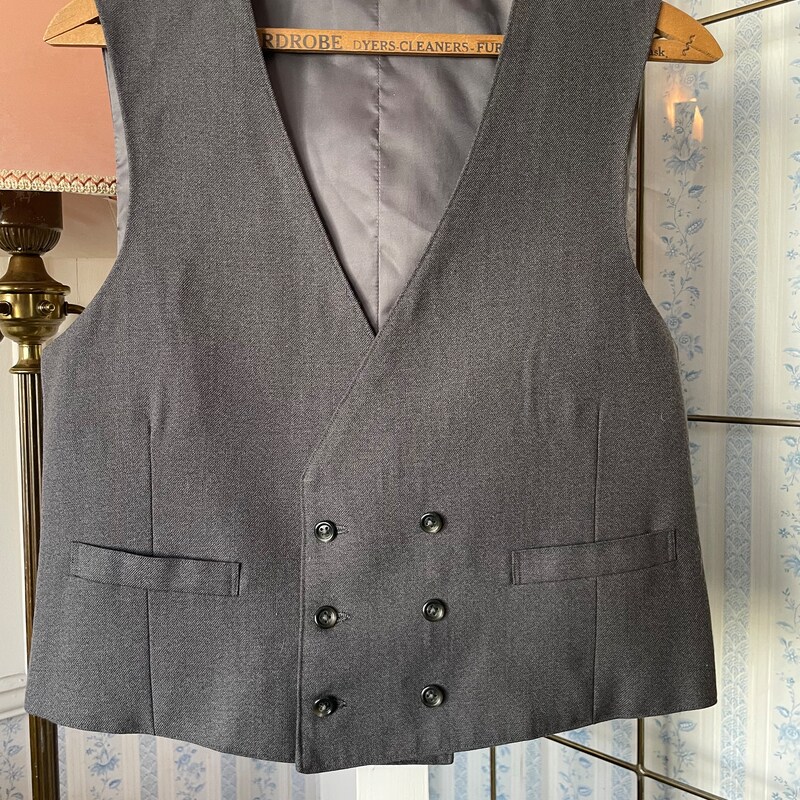 Double Breasted Vest - Etsy