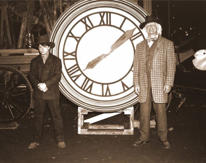 Back to the Future III - Clock Tower Photograph - 8.5x11 Print - Etsy