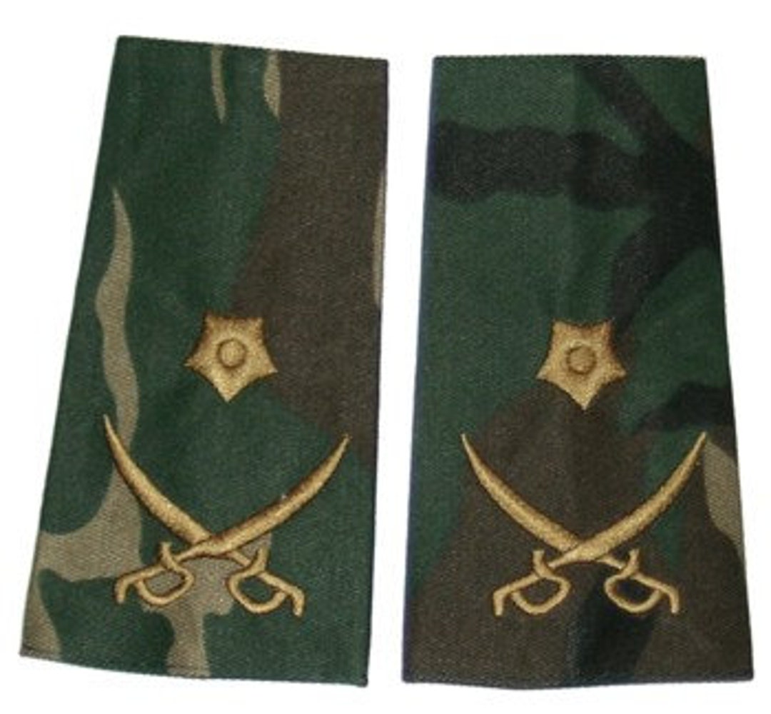 Afghan Army Shoulder Slides for Rank of Major - Etsy